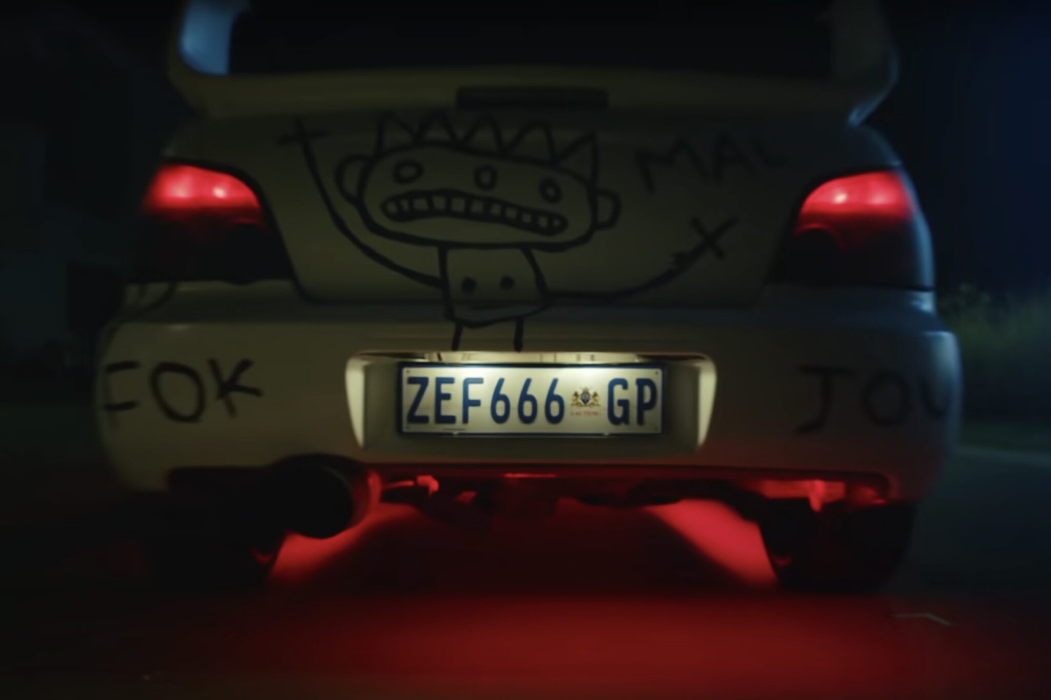 SUBARU Impreza WRX STi "Art Car" in Die Antwoord's MV "Banana Brain ...
