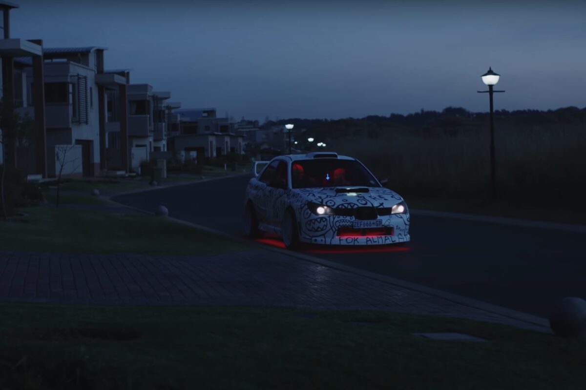 SUBARU Impreza WRX STi "Art Car" in Die Antwoord's MV "Banana Brain ...