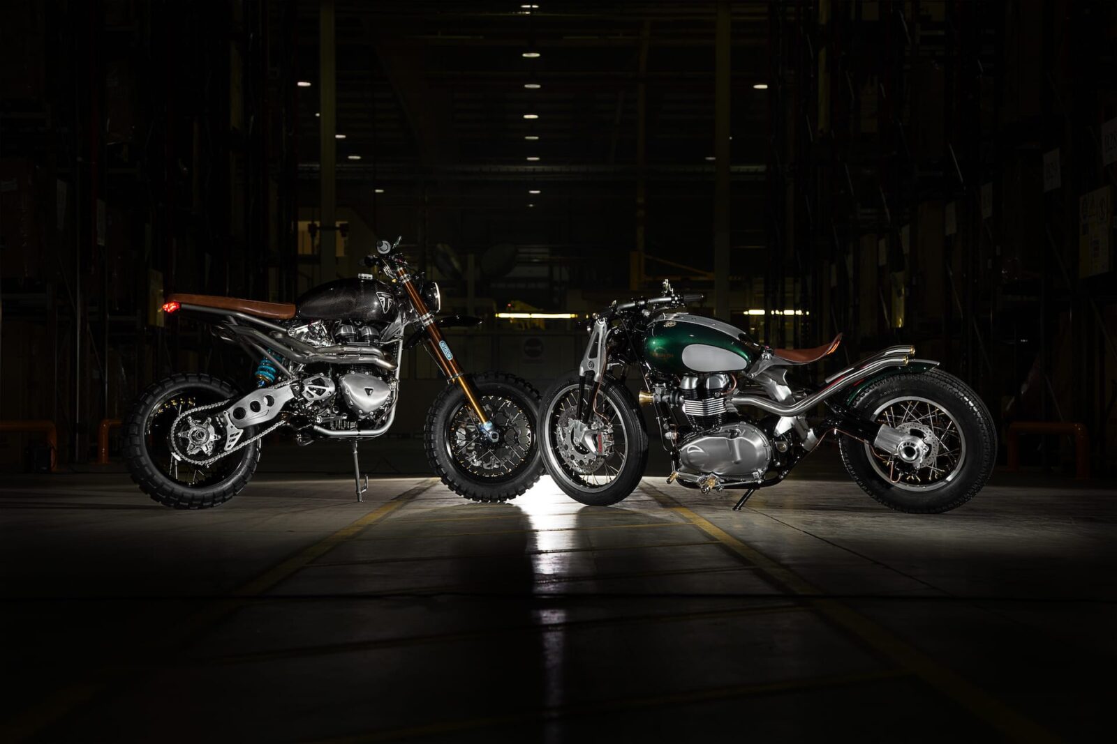 TFC1: The Bobber & TFC2: The Scrambler – Triumph Factory Custom | CARCHVST